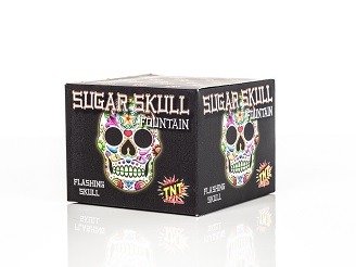 Sugar Skull Fountain - - Cosmic Fireworks